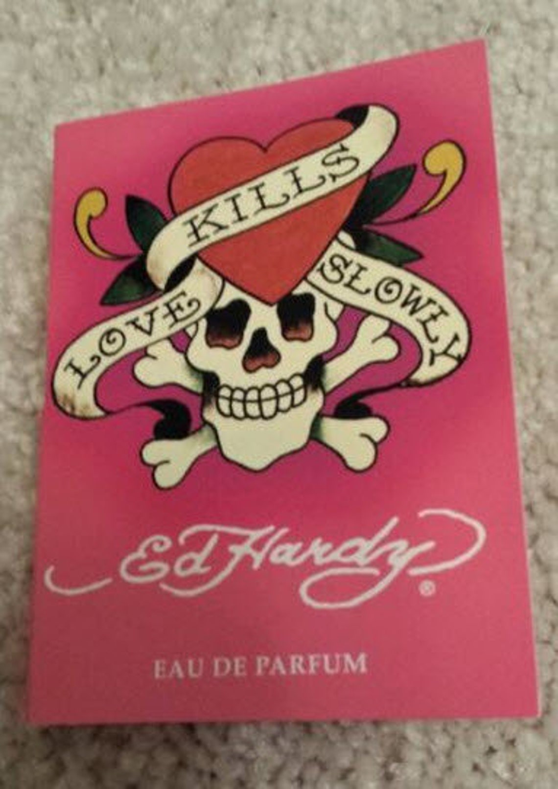 Ed Hardy Love Kills Slowly Authentic Perfume Spray Sample Etsy