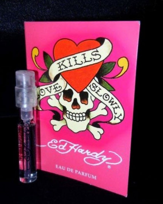 Ed Hardy Love Kills Slowly Authentic Perfume Spray Sample Etsy