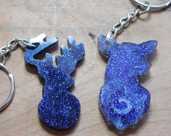 Realtree Her Buck and His Doe Guitar Pick Matching Keychains - Etsy