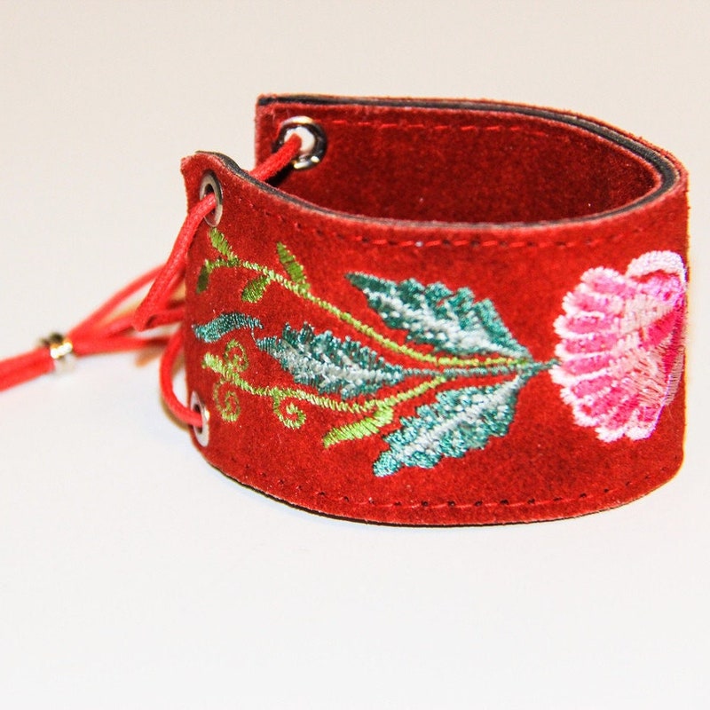 Suede Bracelet - Etsy