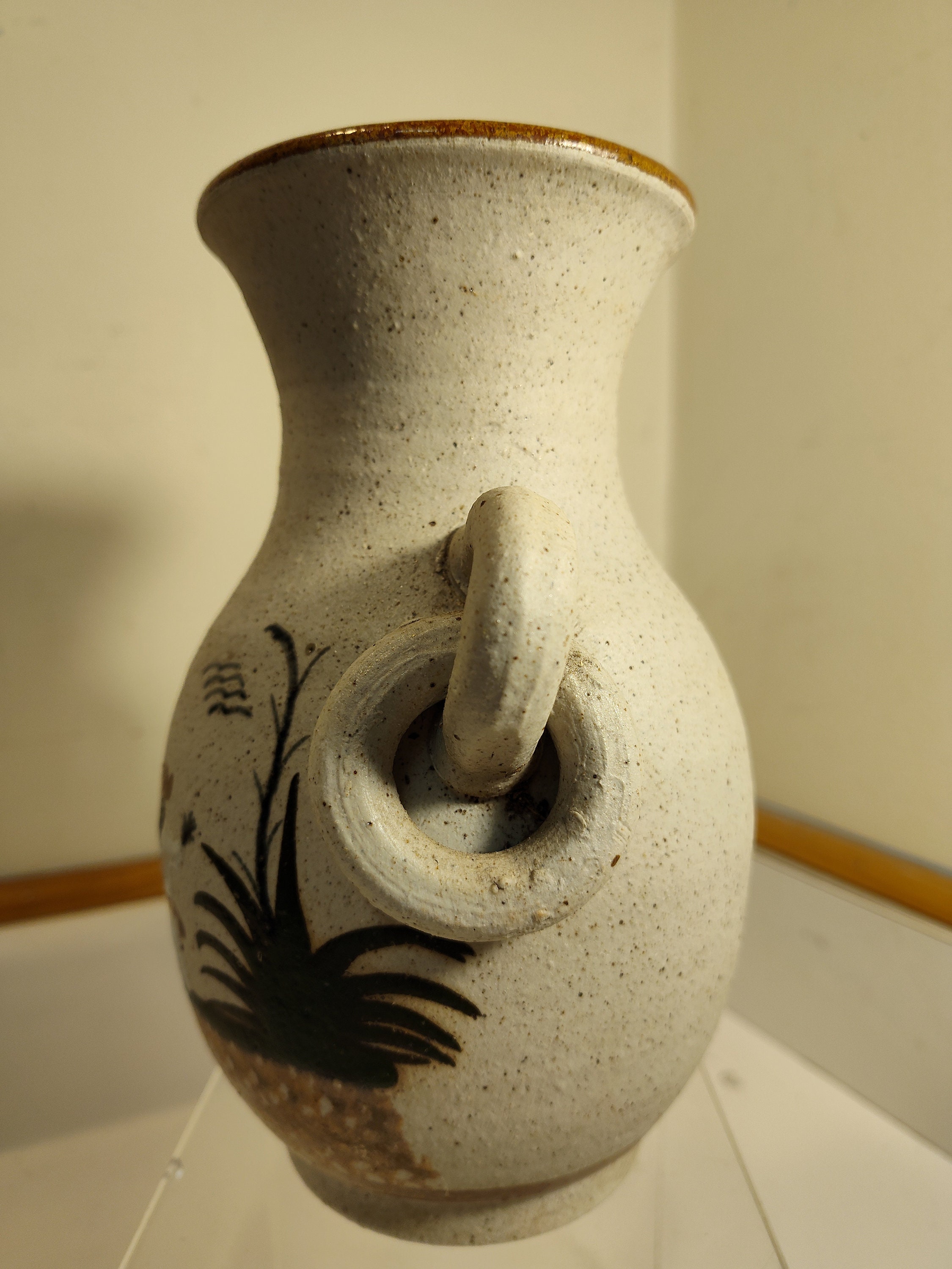 Mexico Pottery Stoneware Hand Painted Pitcher 8 - Etsy