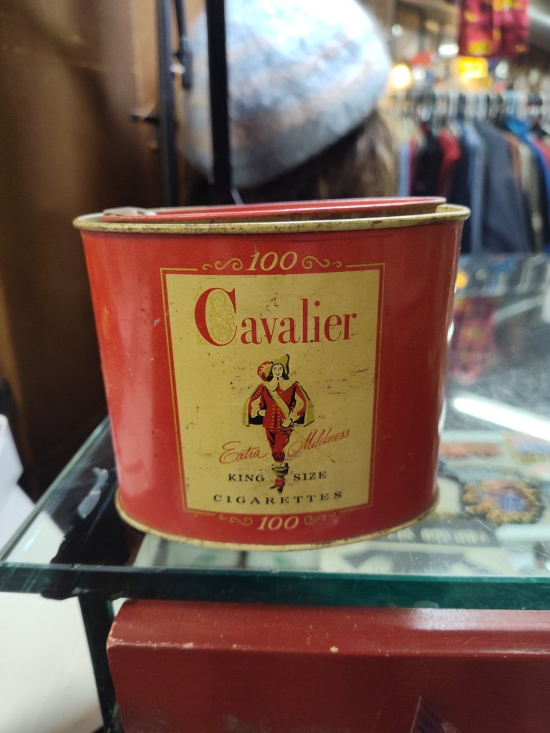 Cavalier VTG 59s Empty Cigarettes Tin Americana - Etsy