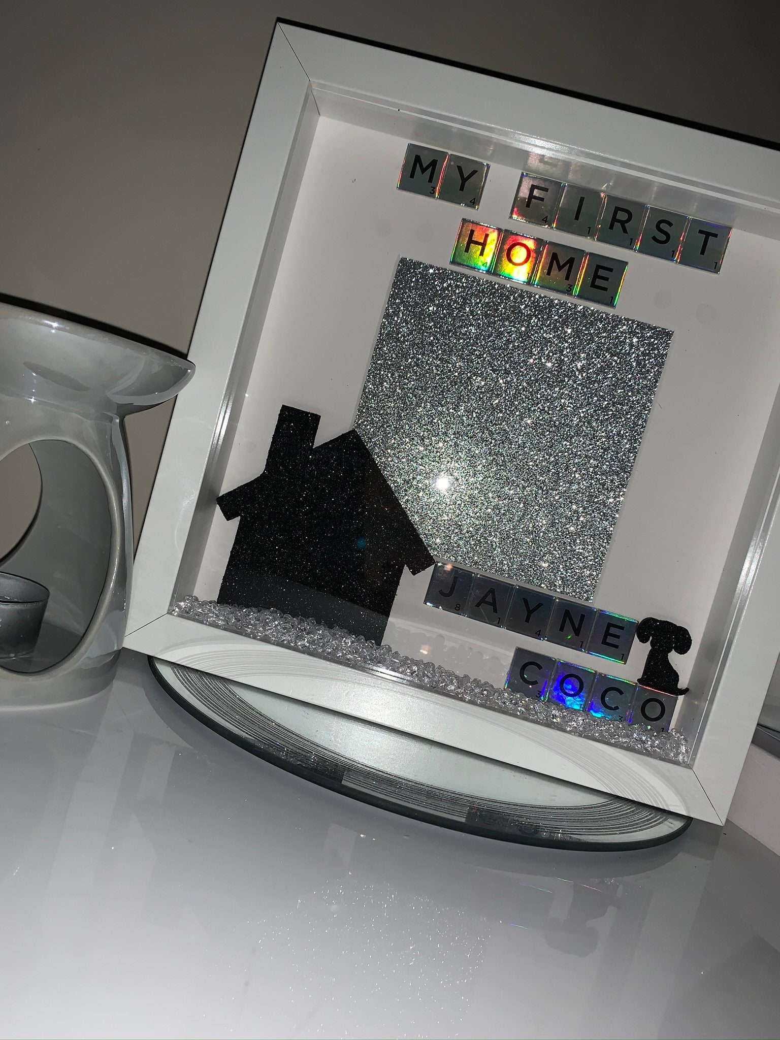 My First Home Our First Home Photo Photo Frame Diamonds Bespoke Gift ...