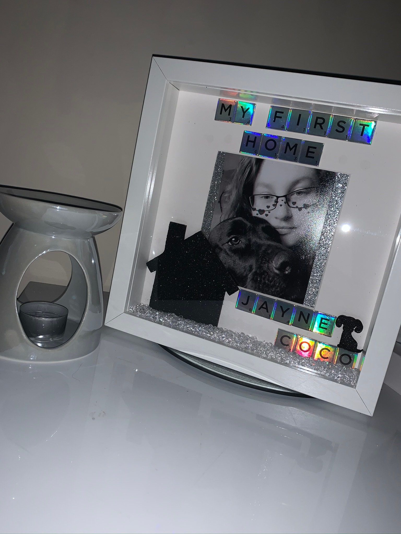 My First Home Our First Home Photo Photo Frame Diamonds Bespoke Gift ...