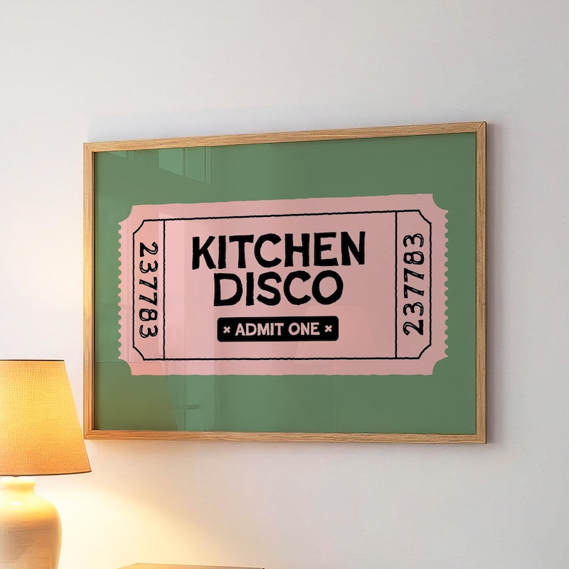 Green and Pink Pop Art - Etsy UK