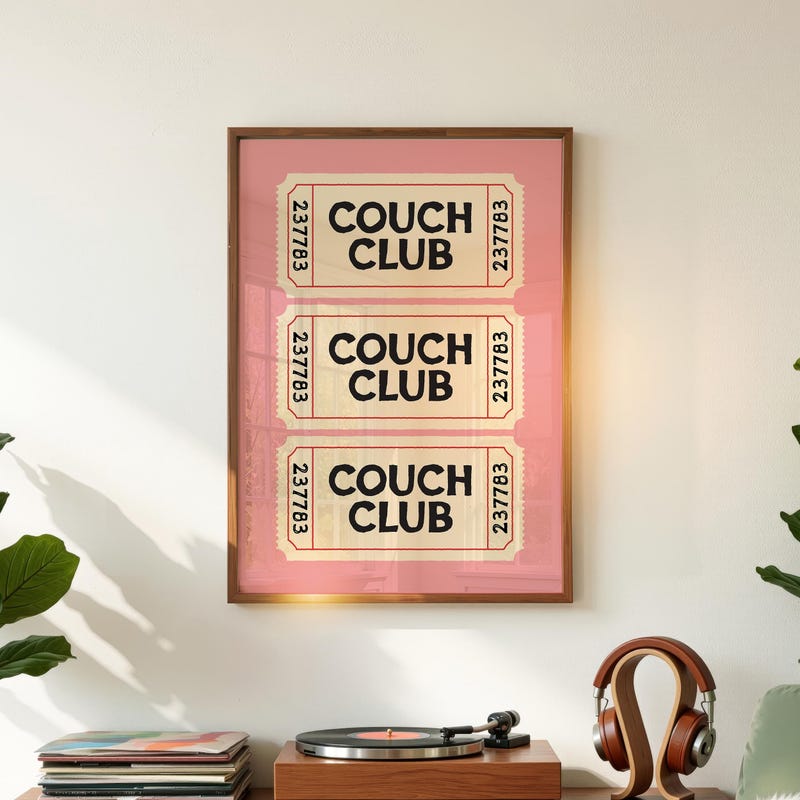 Vintage Funky Couch - Etsy