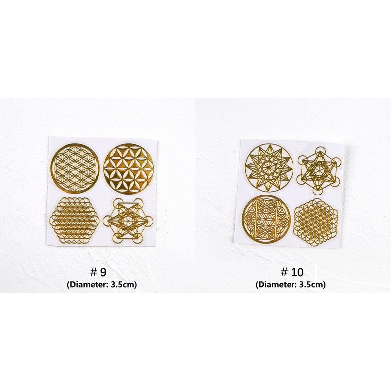 Gold Silver Copper Sticker Set DIY Resin Epoxy Jewelry Metal | Etsy