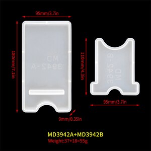 Assembly Mobile Phone Holder Resin Epoxy Silicone Mold DIY Universal ...