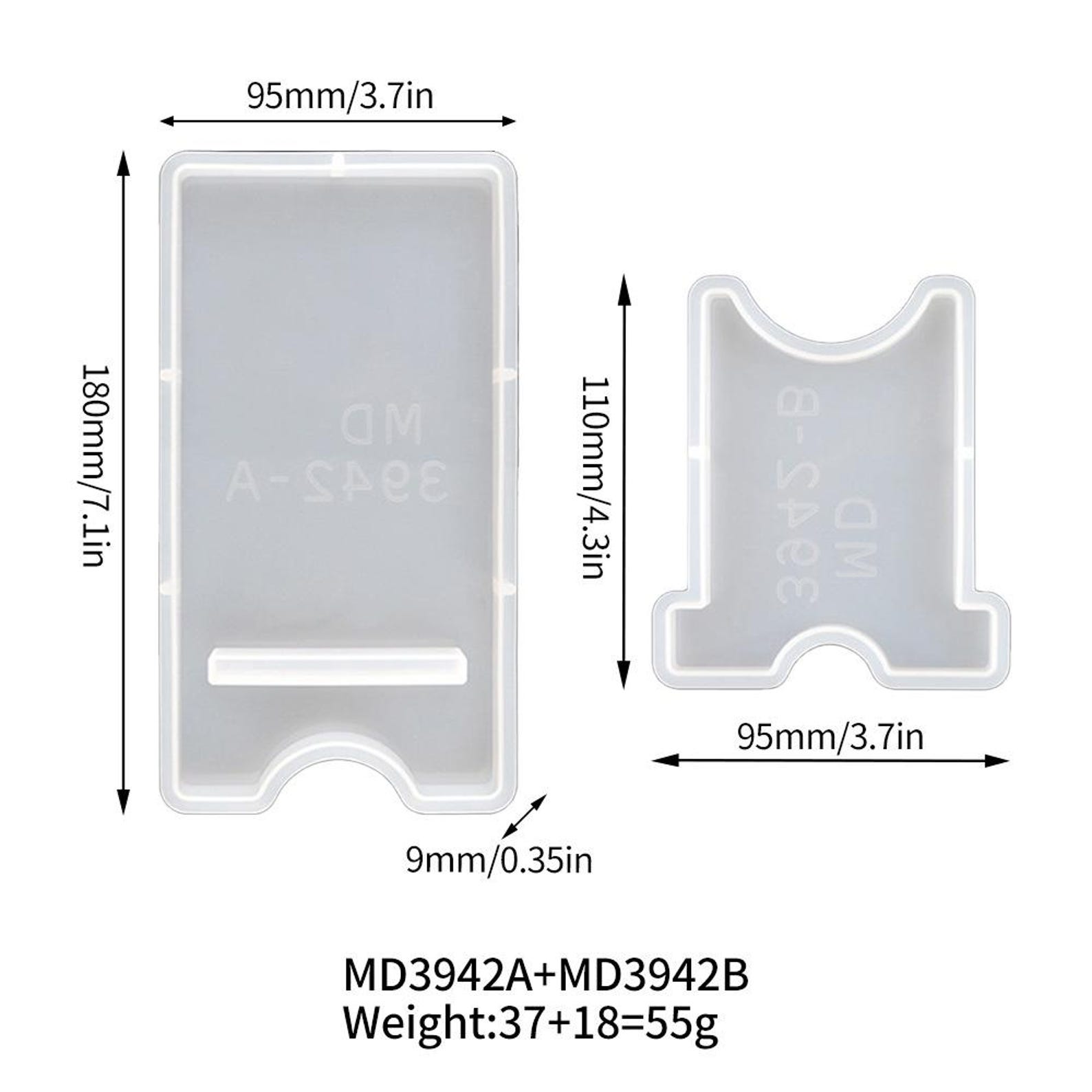 Assembly Mobile Phone Holder Resin Epoxy Silicone Mold DIY Universal ...
