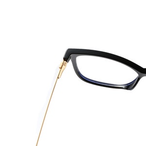 Retro Square Computer Glasses | Nerdy Blue Light Blocking Glasses ...