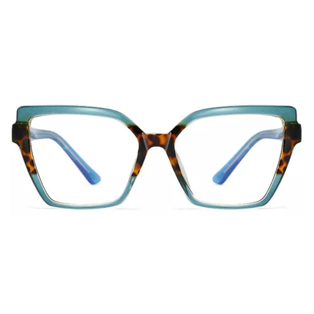 Teal Blue Tortoise Cat Eye Prescription Glasses | Cat Eye Eyeglasses ...
