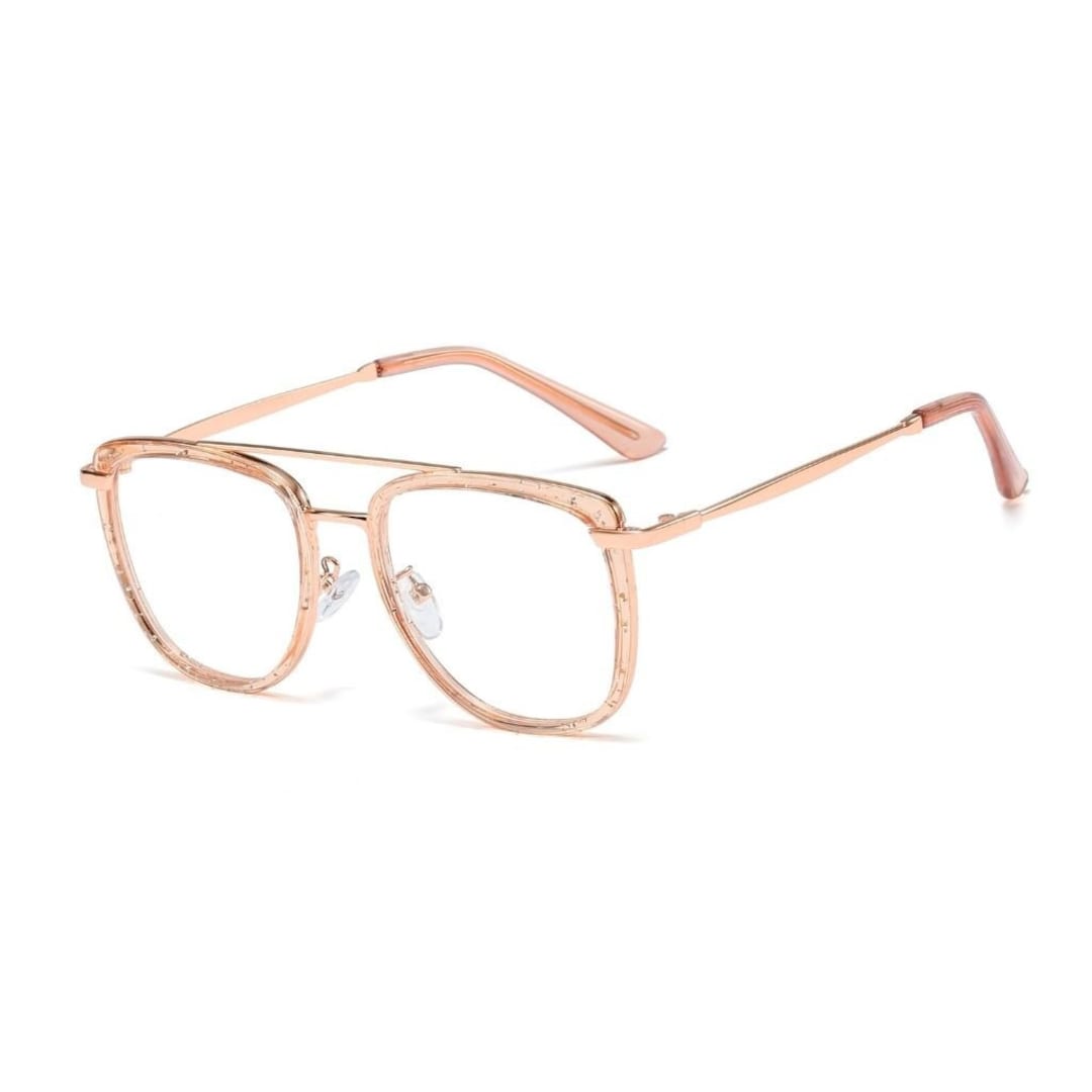 Pink Aviator Blue Light Blocking Screen Glasses | Retro Computer ...