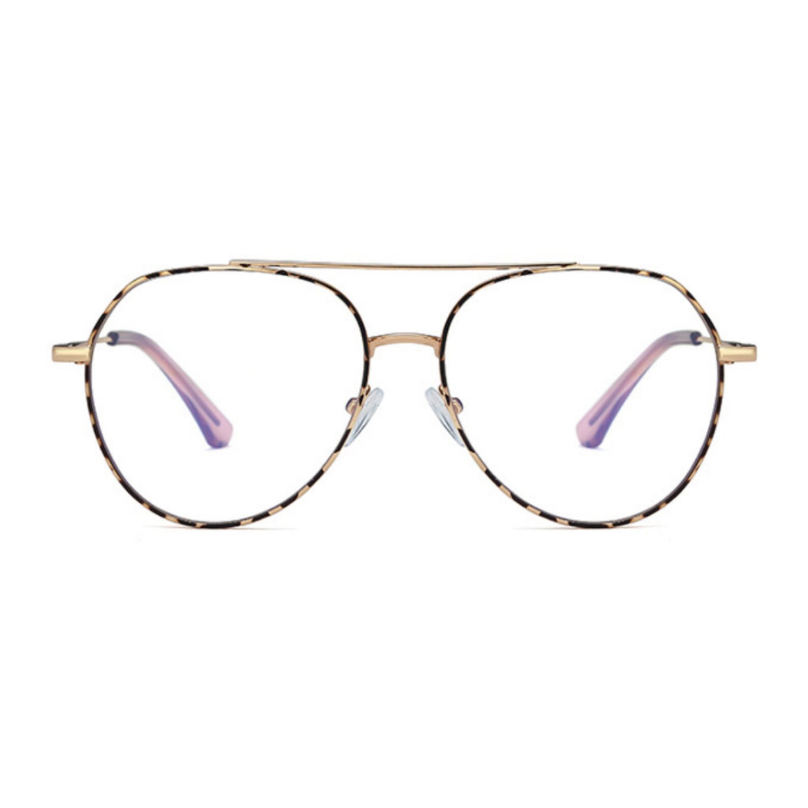 Tortoise Aviator Blue Light Glasses Leopard Blue Light | Etsy