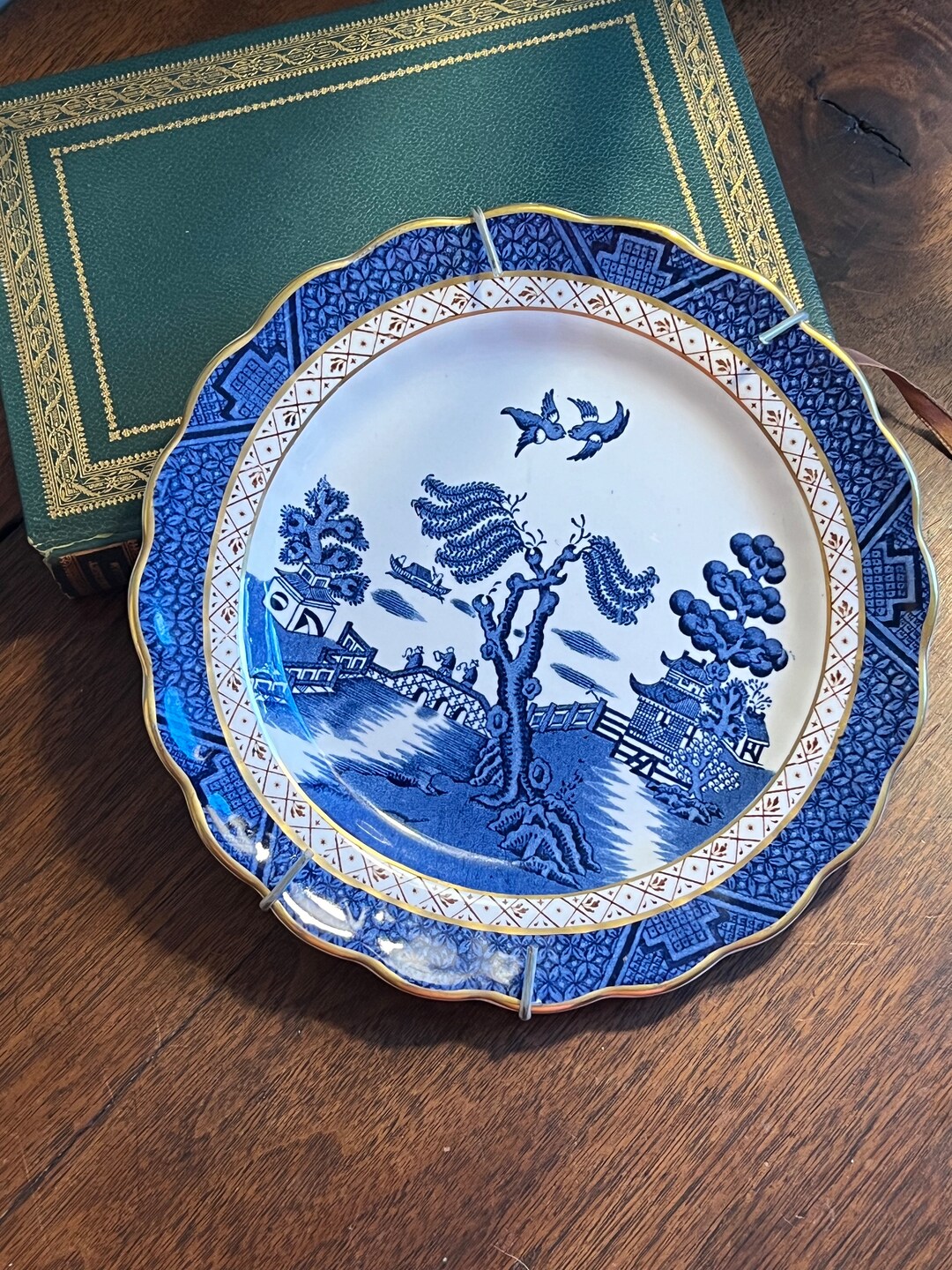 Vintage Booths England's Real Old Willow (A8025) 7.75" Wide Plate With ...