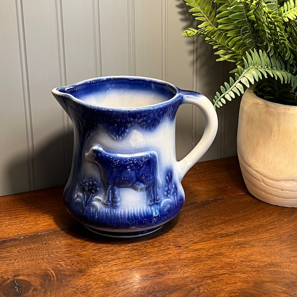 Cow Pitcher - Etsy