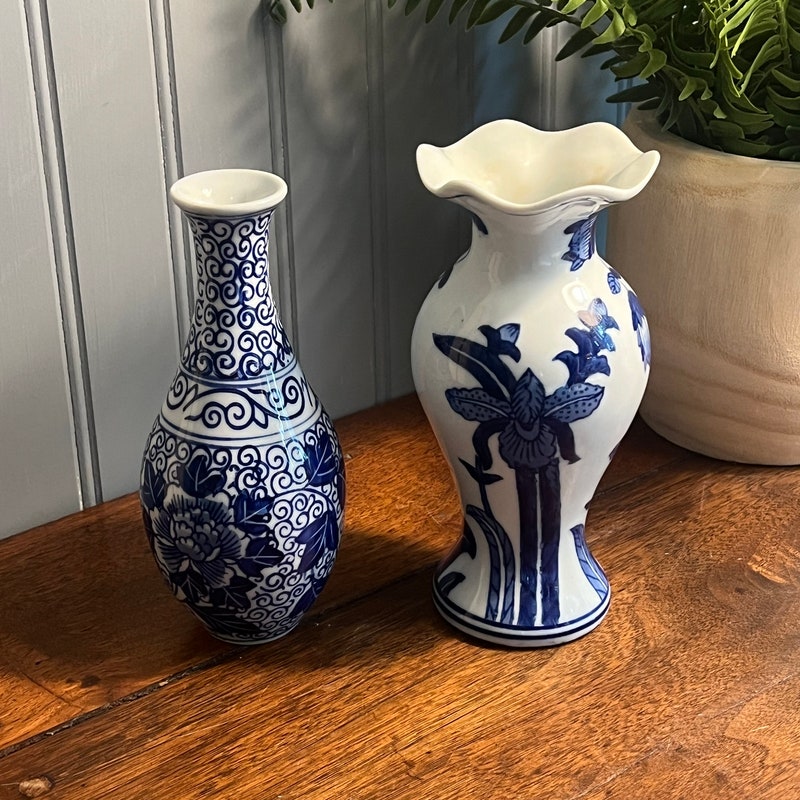 Blue and White Porcelain - Etsy