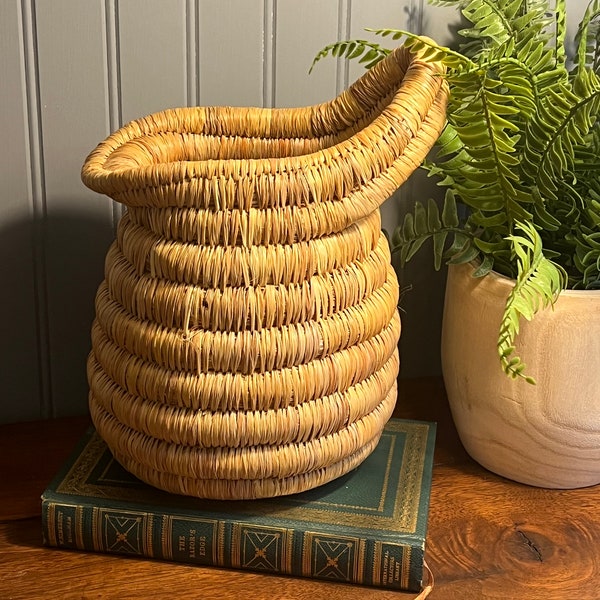 Wicker Pitcher - Etsy