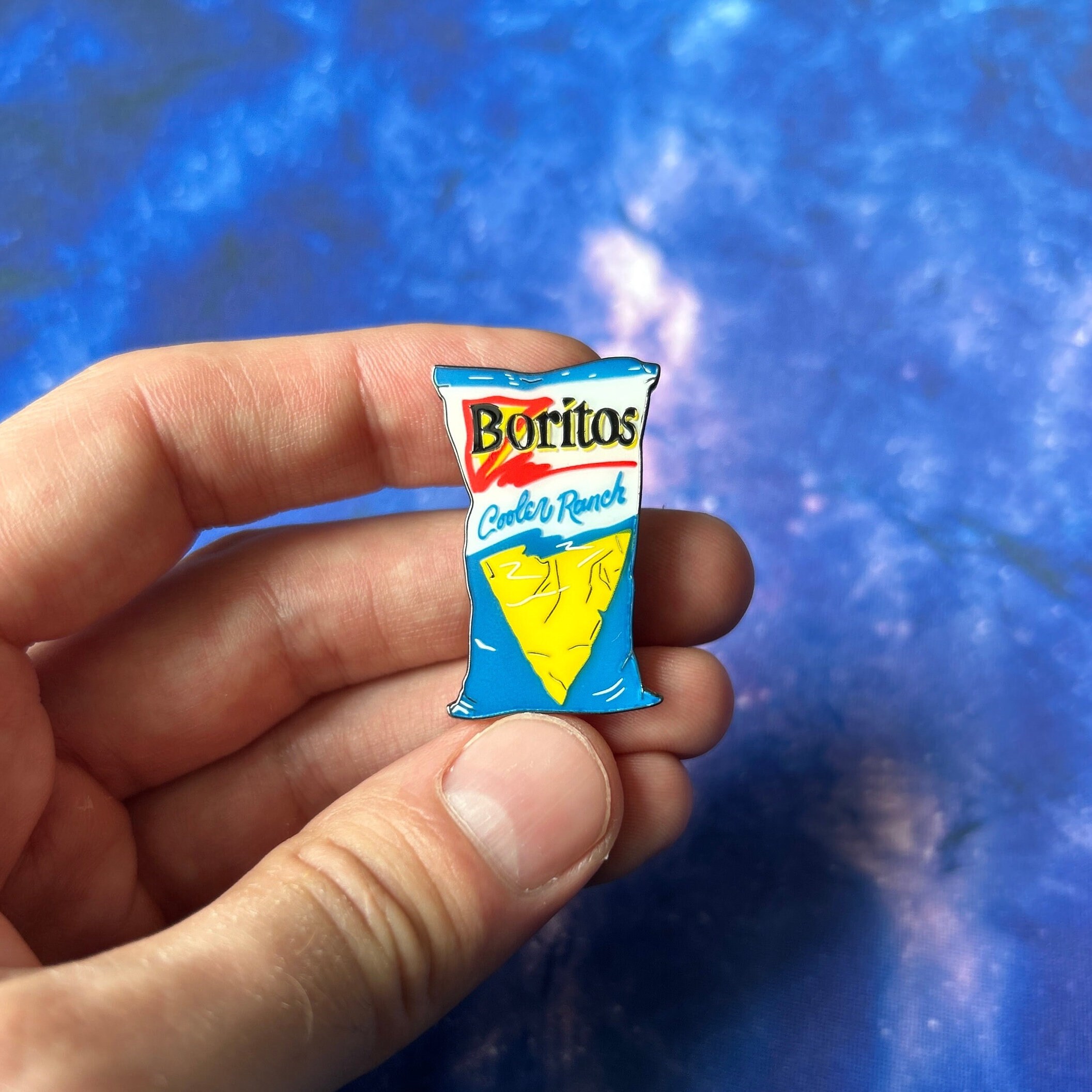 Doritos Cool Ranch Spoof 90s Throwback Enamel Pin - Etsy