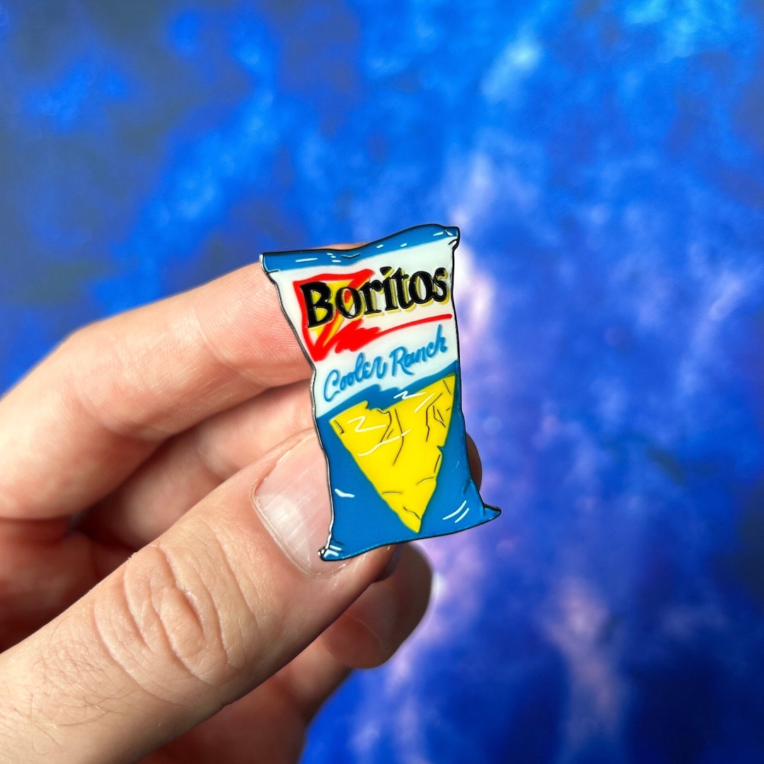 Doritos Cool Ranch Spoof 90s Throwback Enamel Pin - Etsy
