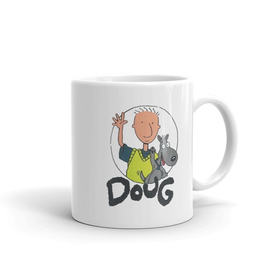 Doug Nickelodeon Throwback 90s Coffee Mug | Etsy