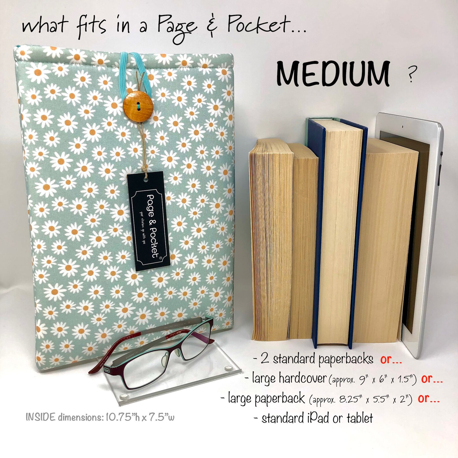 DARK ACADEMIA "page & Pocket" Book Sleeve - Etsy