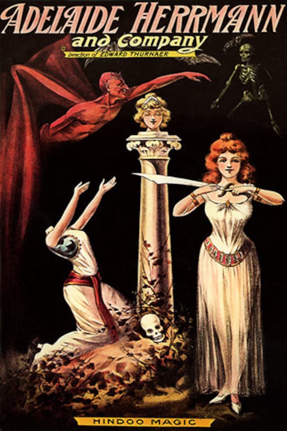 Vintage Magic Show Poster