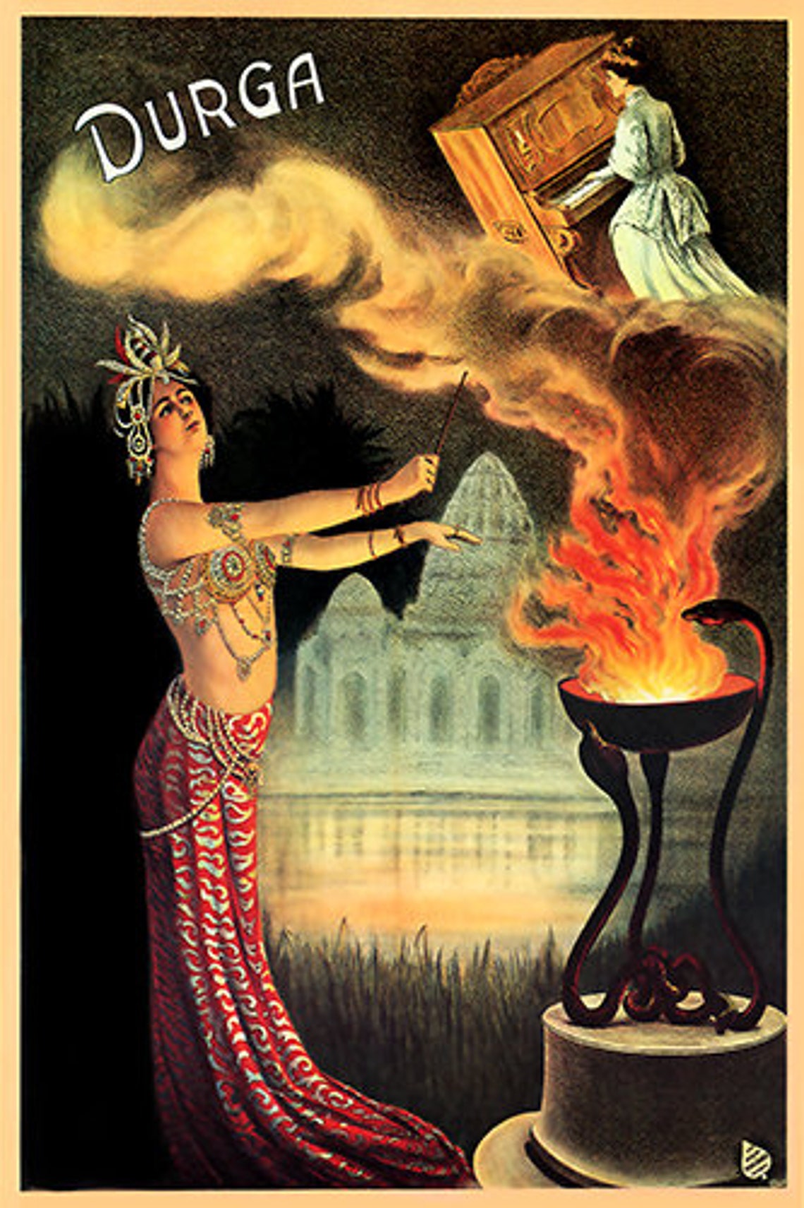 Vintage Magic Show Poster Print - Etsy