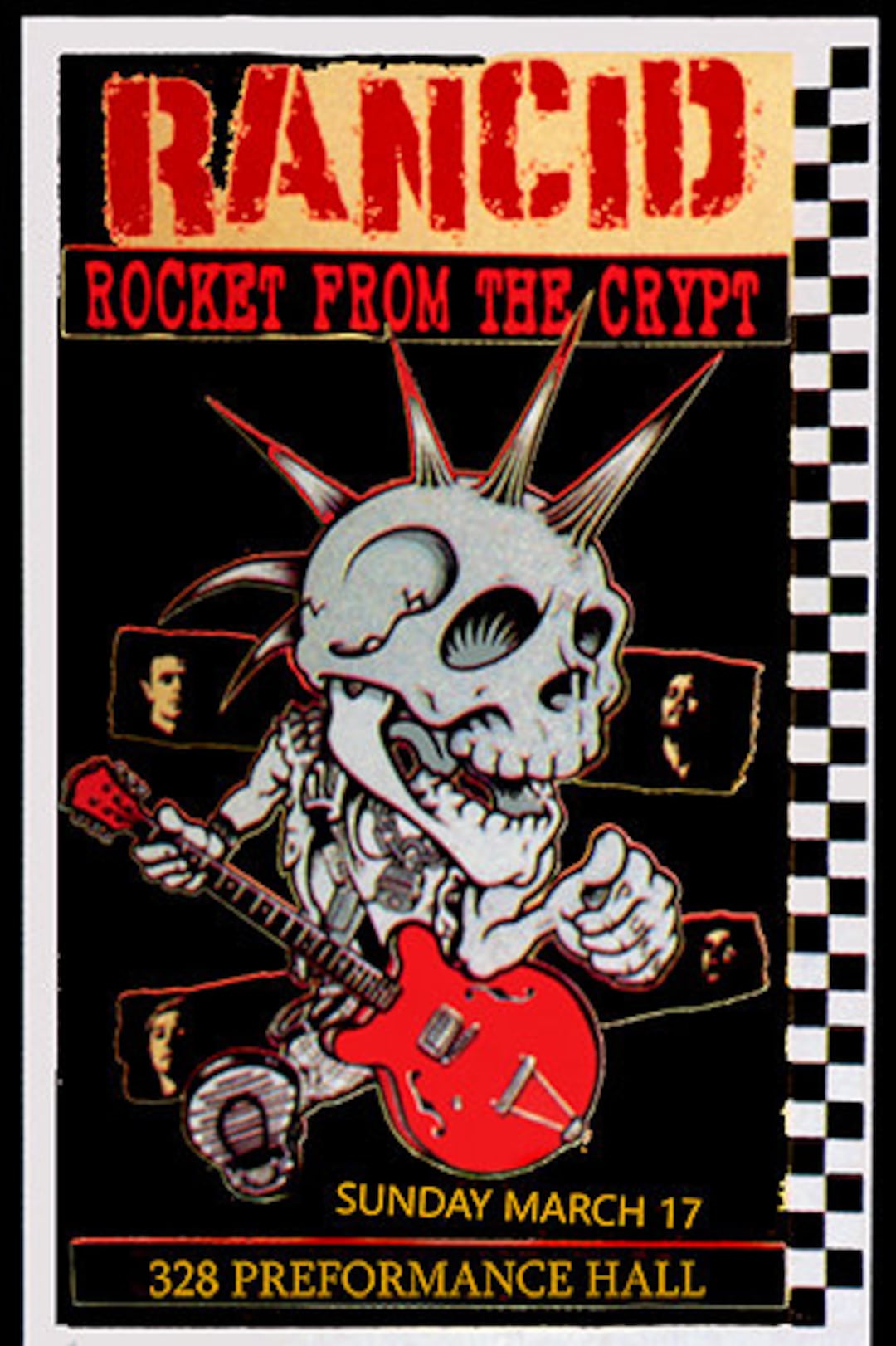 Rancid, Rocket From the Crypt Club Gig Poster Print - Etsy