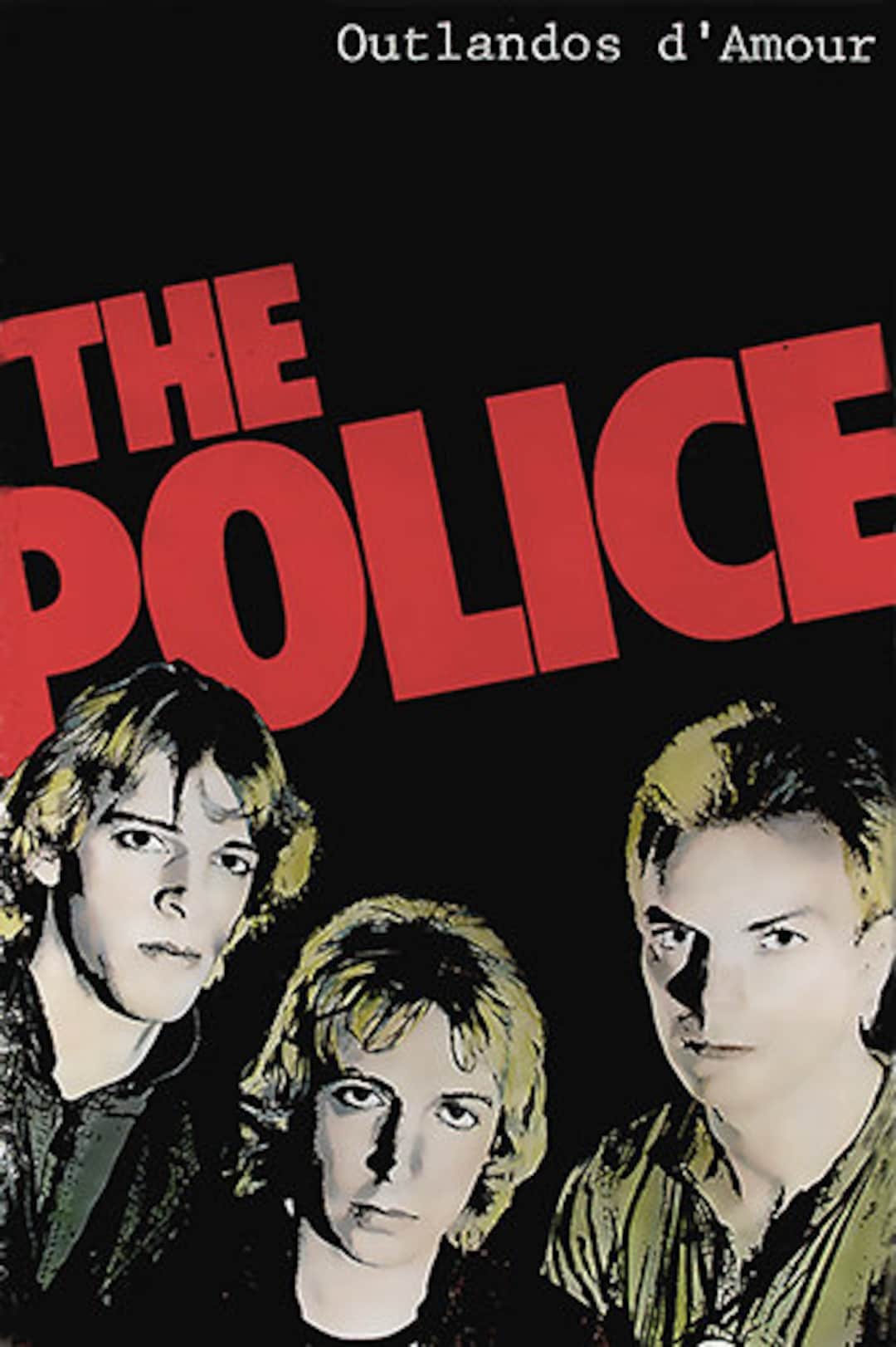 The Police 1978 Promo Poster Print - Etsy