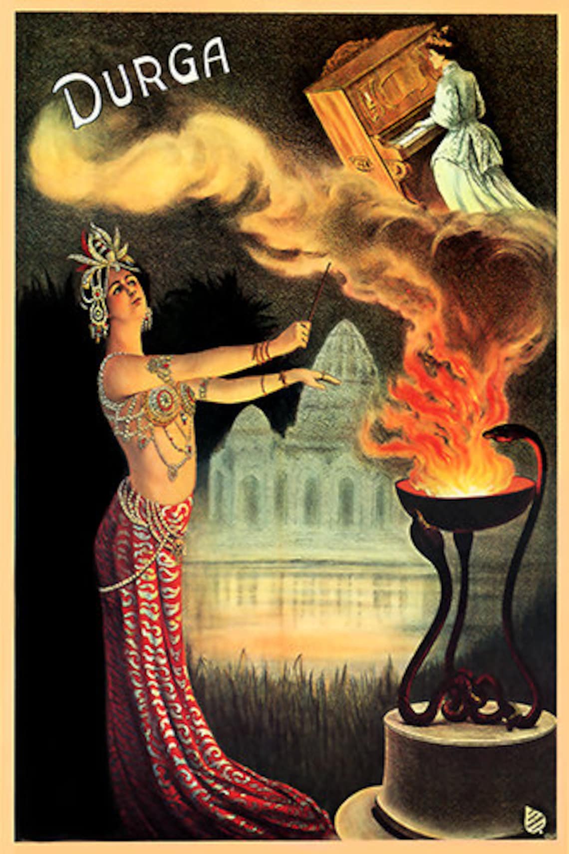 Vintage Magic Show Poster Print - Etsy