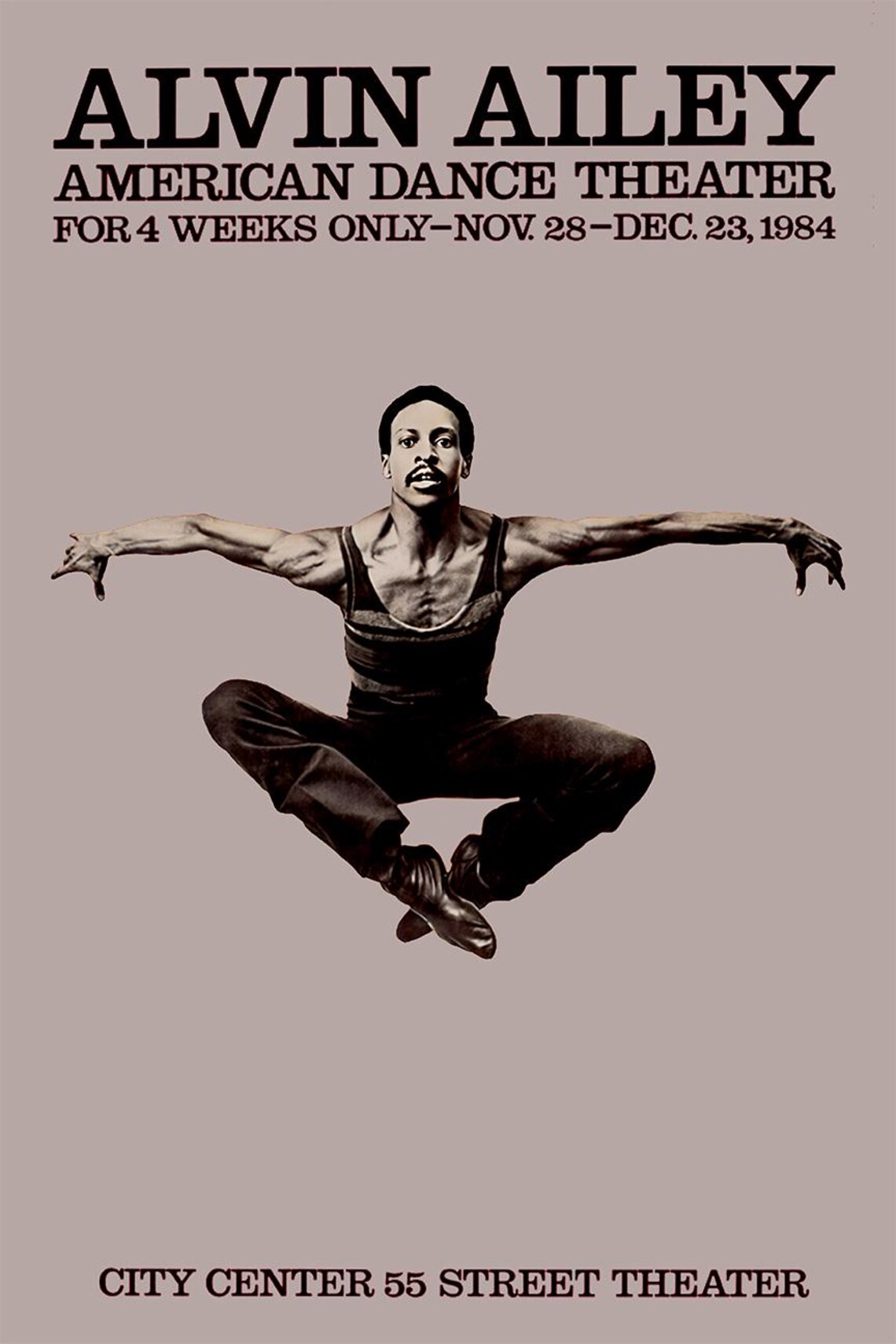 Alvin Ailey, American Dance Theater Promo Poster Print - Etsy