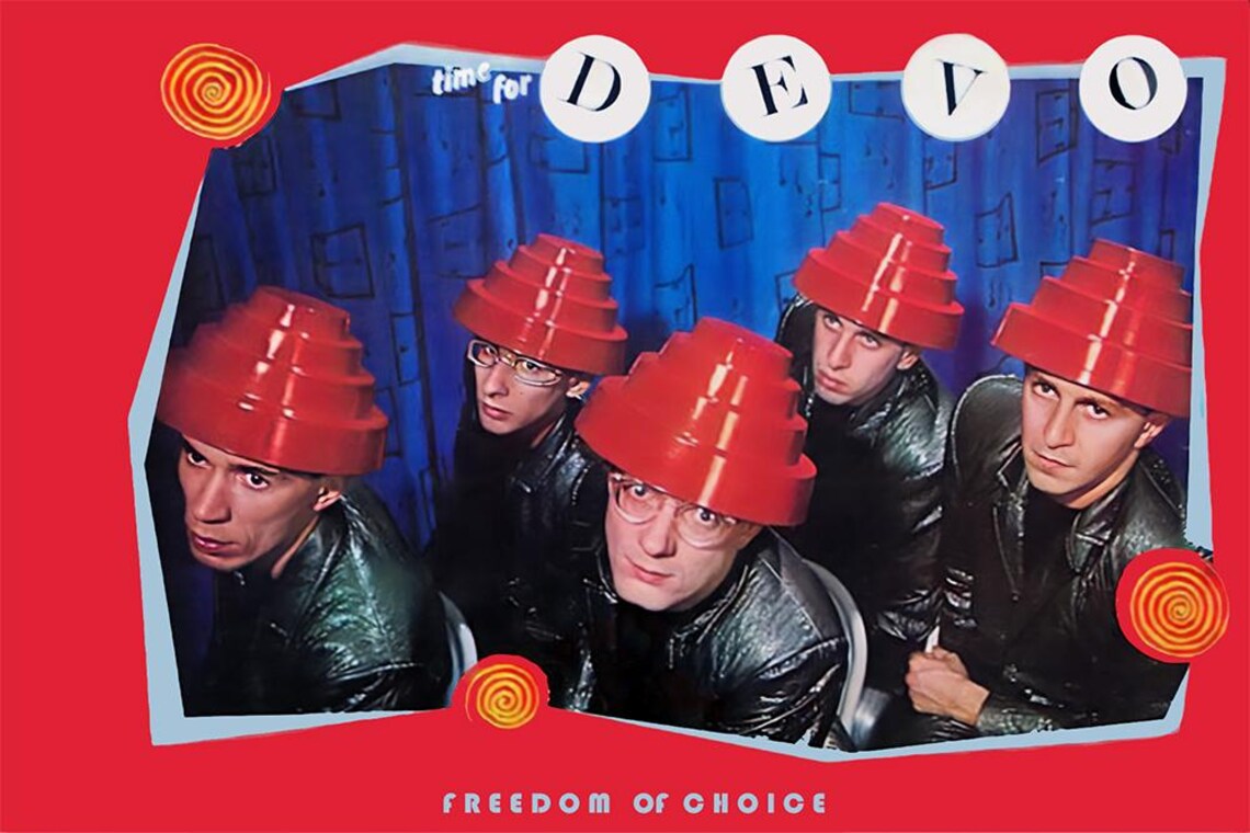 Devo Freedom of Choice US Promo Poster Re-print - Etsy