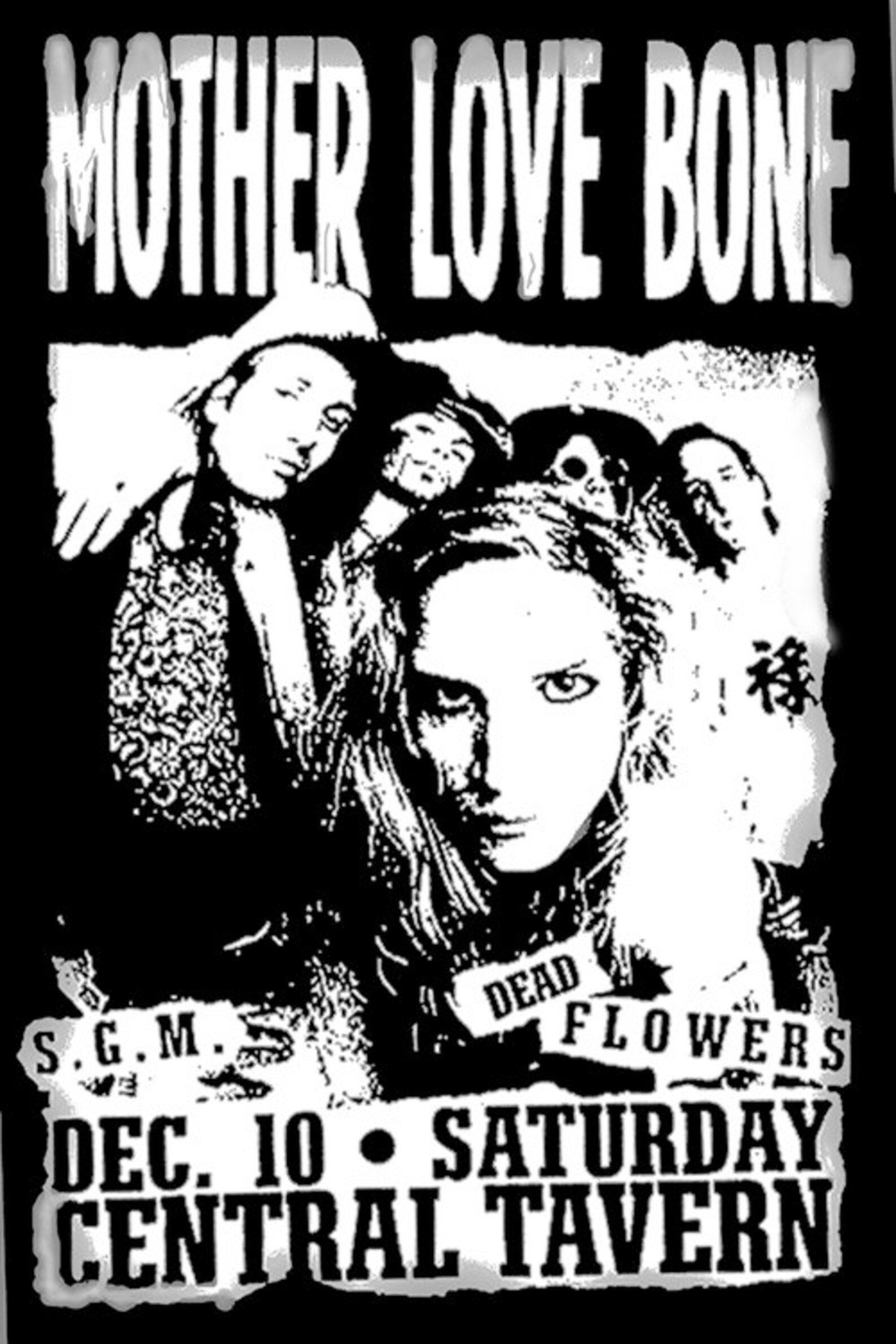 Mother Love Bone 1988 Club Gig flyer/hand bill/ Poster print | Etsy