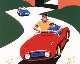 Autopia Disneyland - Etsy