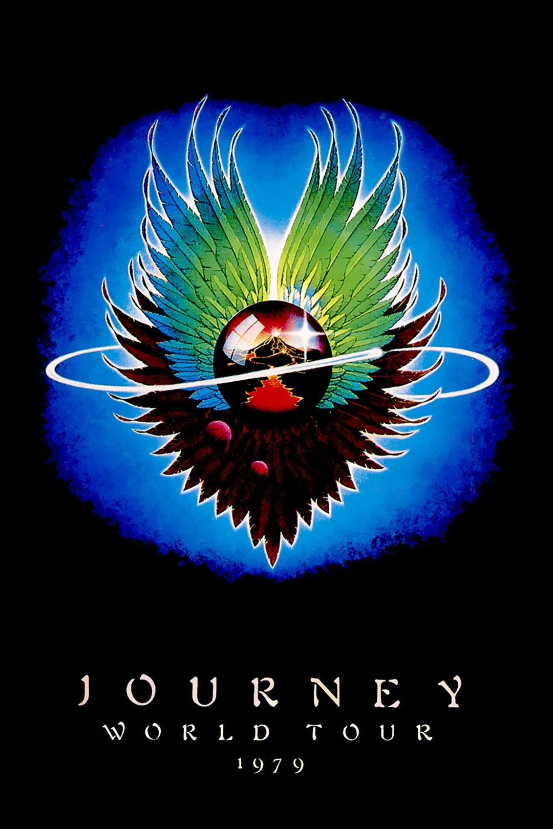 Journey 1979 World Tour Poster Print - Etsy