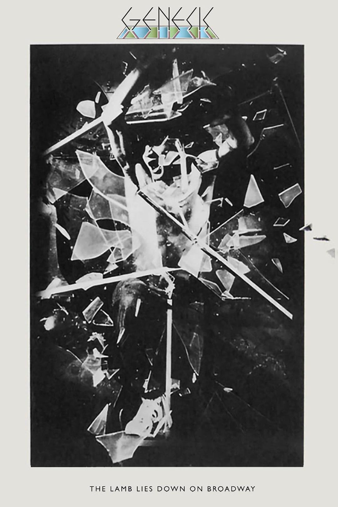 Genesis Lamb Lies Down On Broadway 1974 Us Promo Poster Print Etsy
