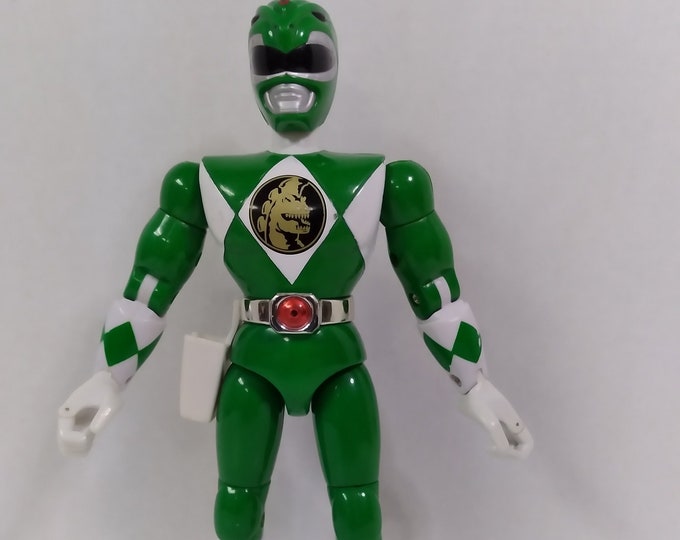 Mighty Morphin Power Rangers Green Ranger Action Figure - Etsy