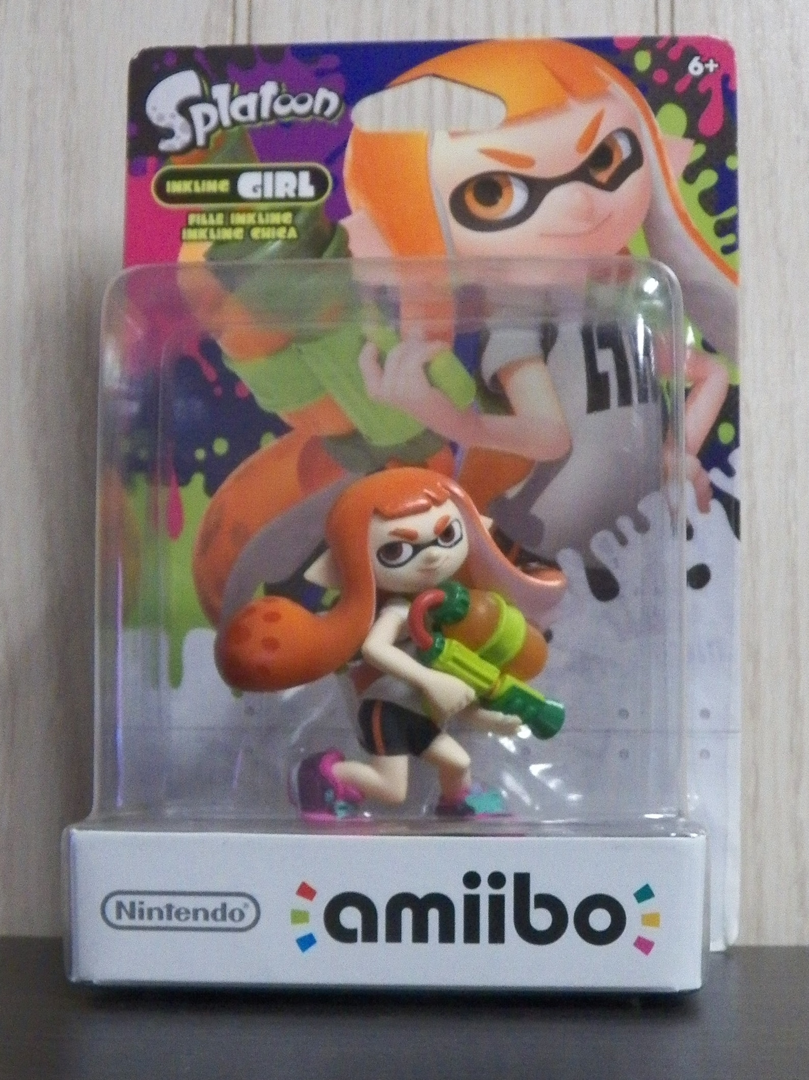 Nintendo Amiibo Splatoon Inkling Girl New In Package Etsy