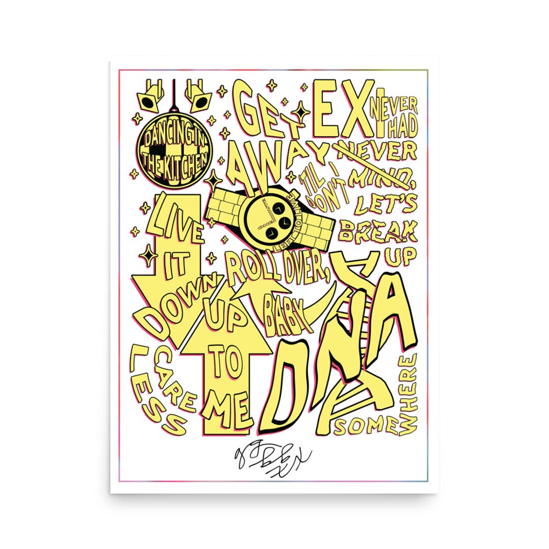 Digital Gg Bb Xx Poster (tracklist) - Etsy
