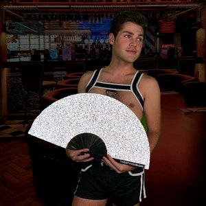 Discoteca Reflective Fan | Color Changing Rave Fan at the Gay Fan Club ...