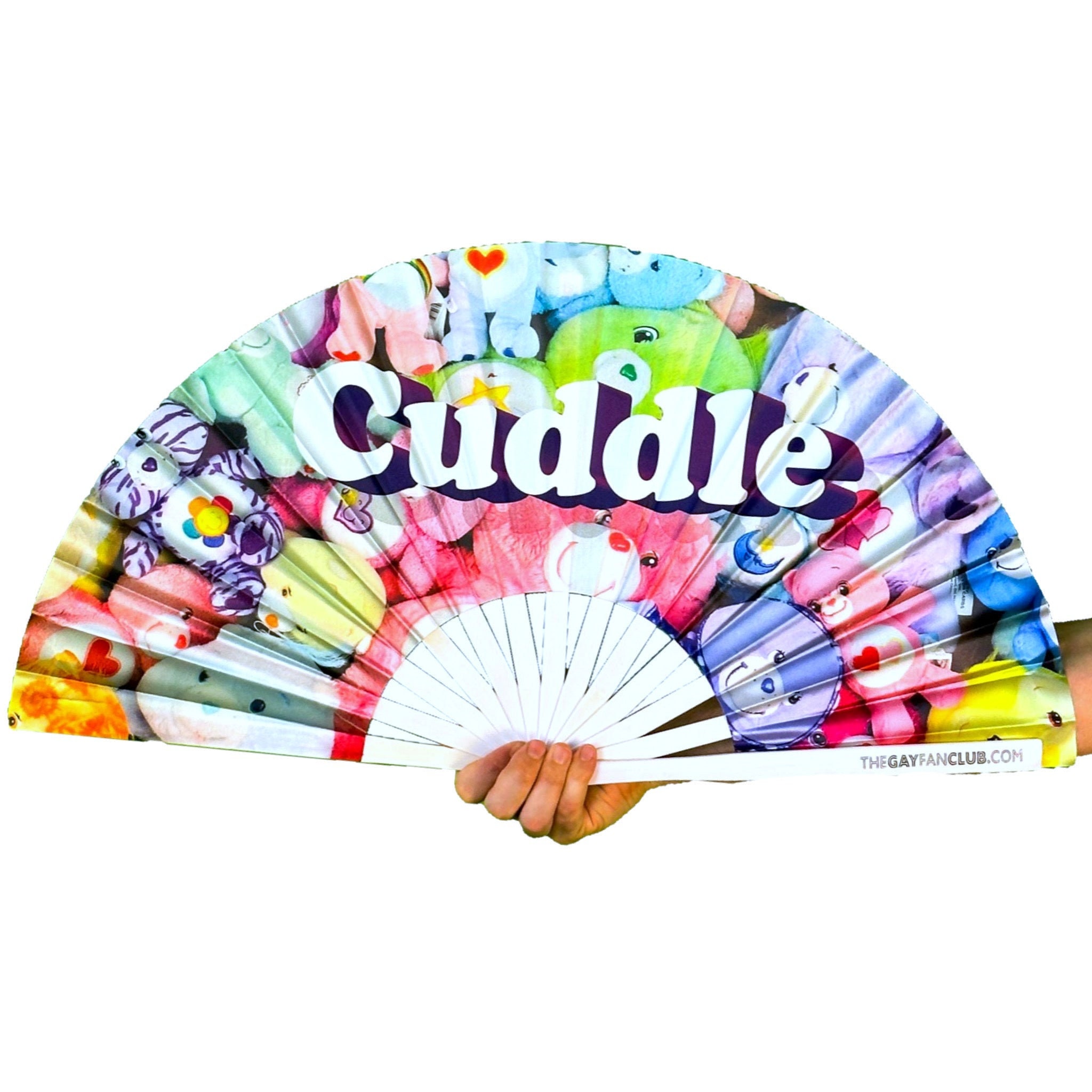 Cuddle Bear Fan Rave Fan at the Gay Fan Club - Etsy