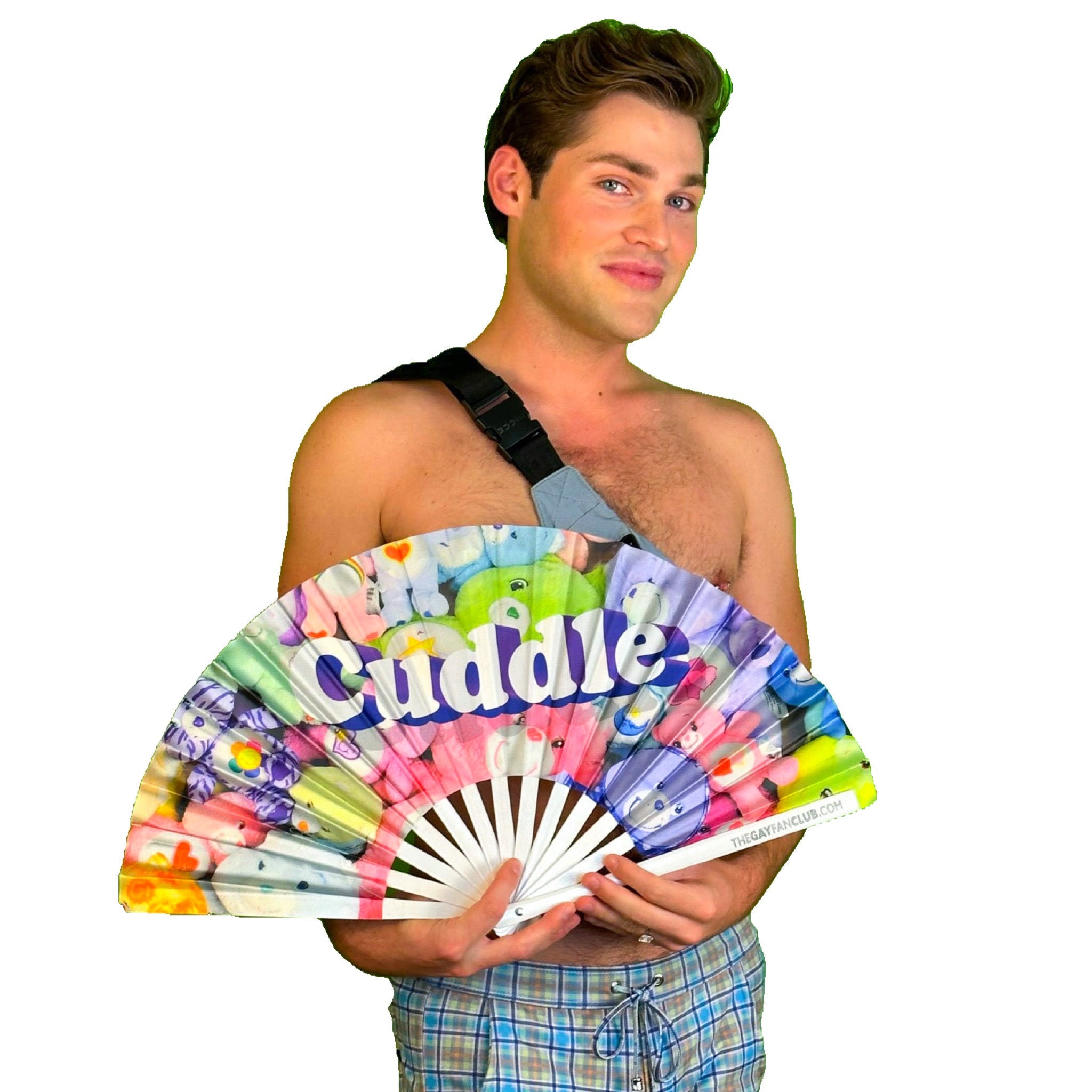 Cuddle Bear Fan Rave Fan at the Gay Fan Club - Etsy
