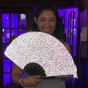 Discoteca Reflective Fan | Color Changing Rave Fan at the Gay Fan Club ...