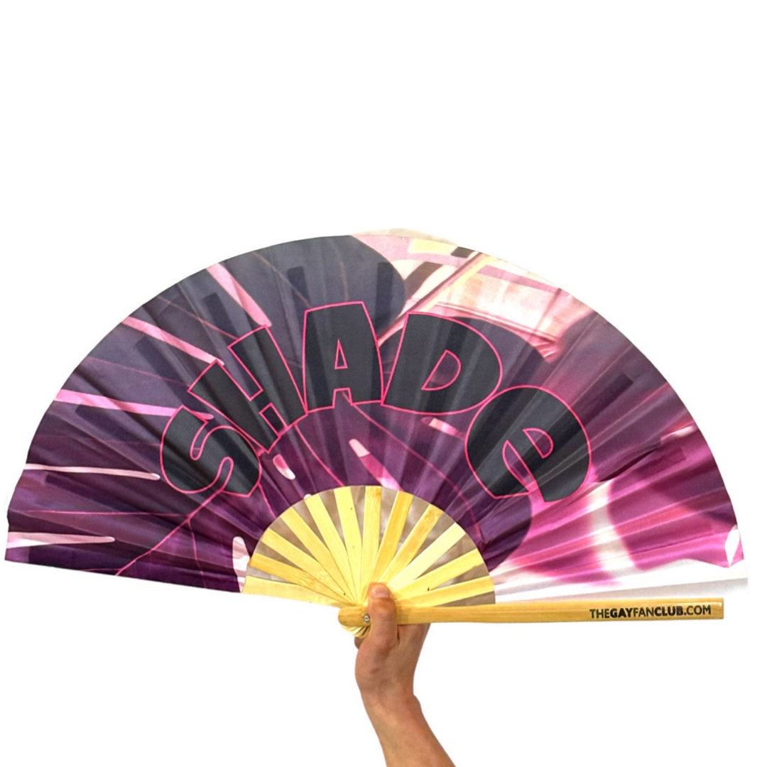 Shade Fan Funny Drag Queen Clack Fan the Gay Fan Club - Etsy