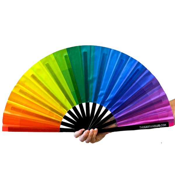 Rainbow Fans - Etsy
