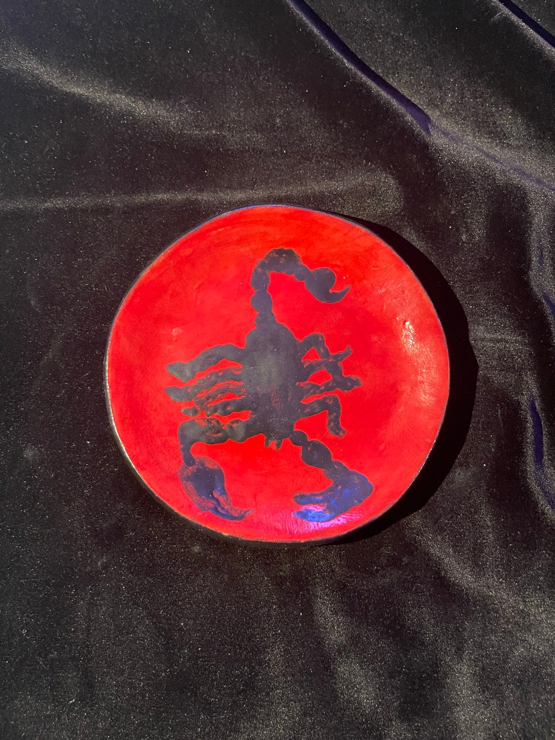 Alejandro Sosa Stoneware Scorpio Plate - Etsy