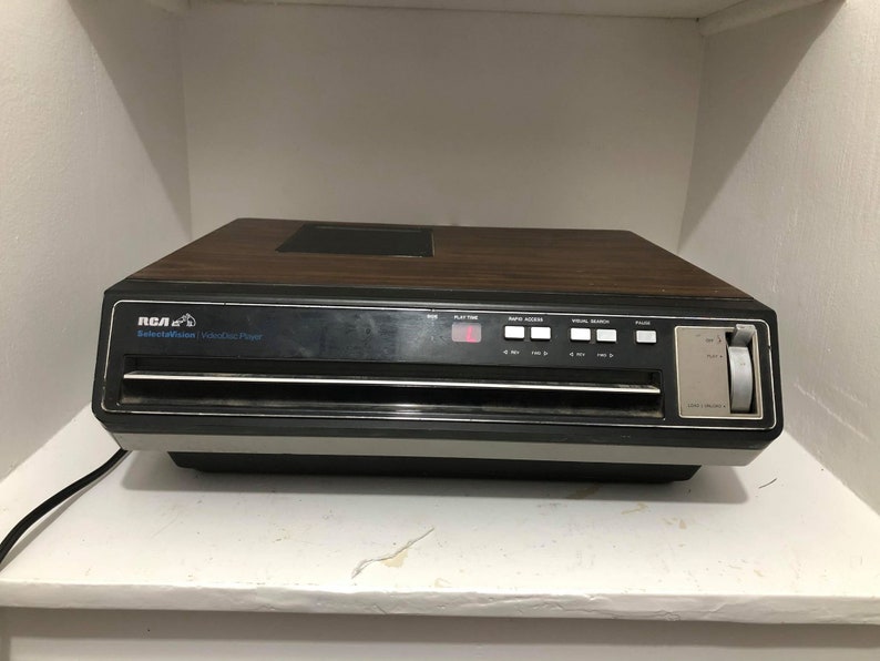 RCA SFT 100W Selectavision VideoDisc CED Player Audio Gear | Etsy