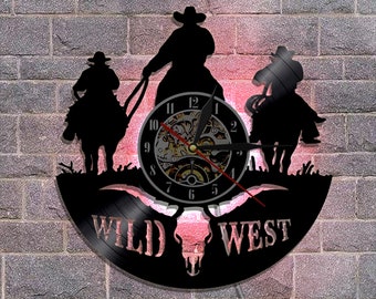 Home Décor Home & Living Wild West artwork Cowboy room decor Buffalo ...