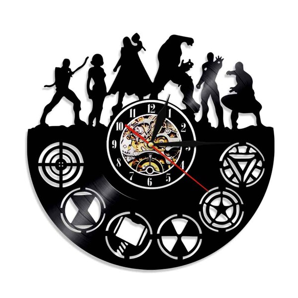 Vinyl Record Clock - Etsy