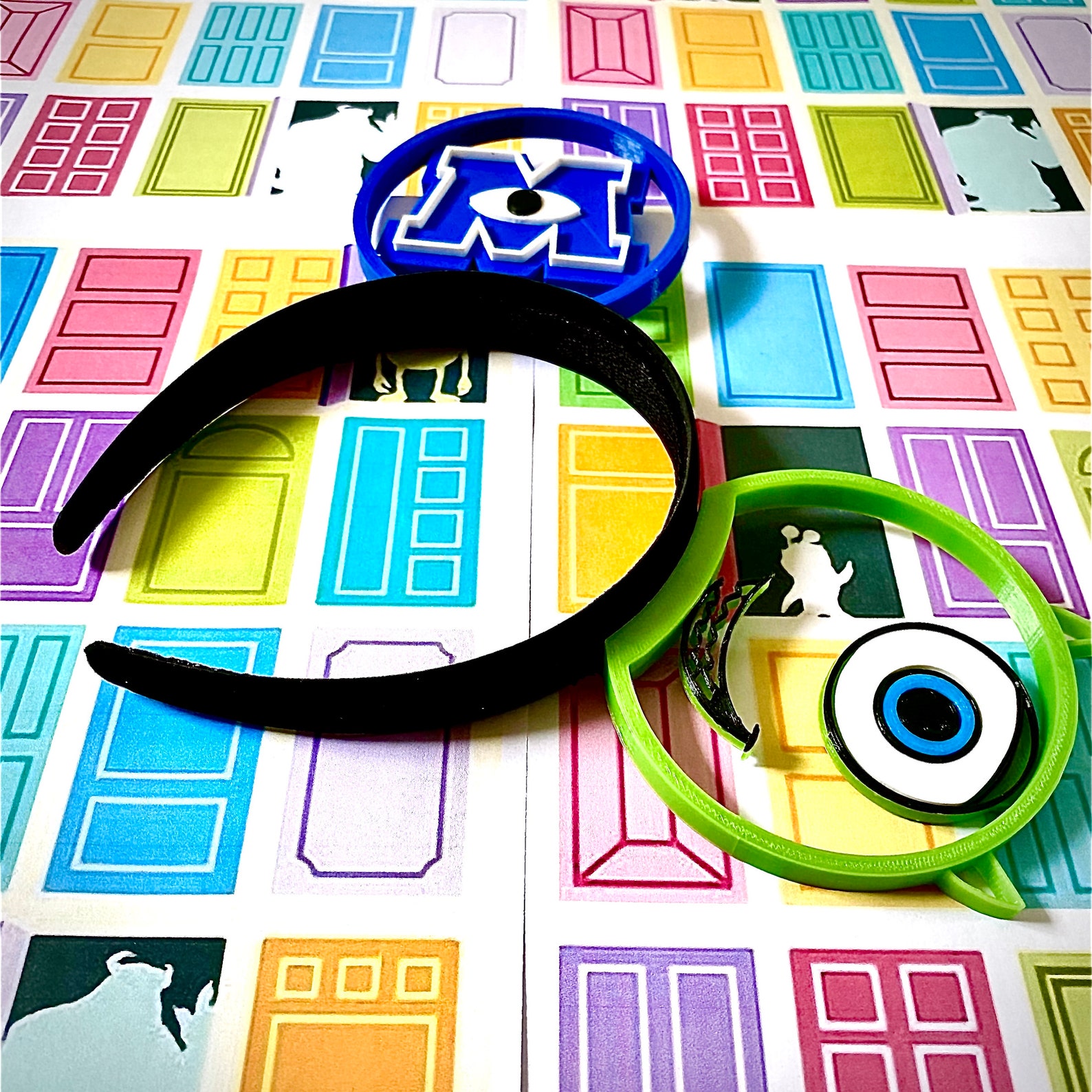 3D Monsters Inc Disney Ears - Etsy